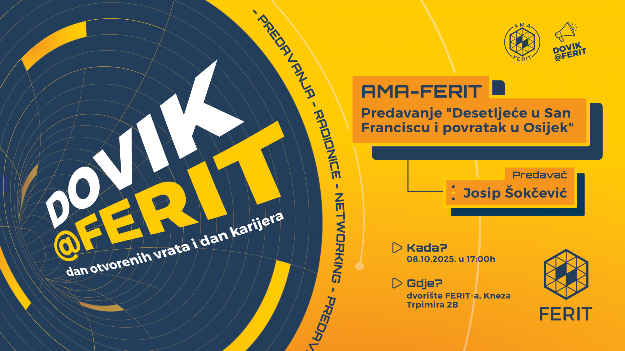 AMA-FERIT na DOVIK-u: Druženje studenata, alumnija i nastavnika